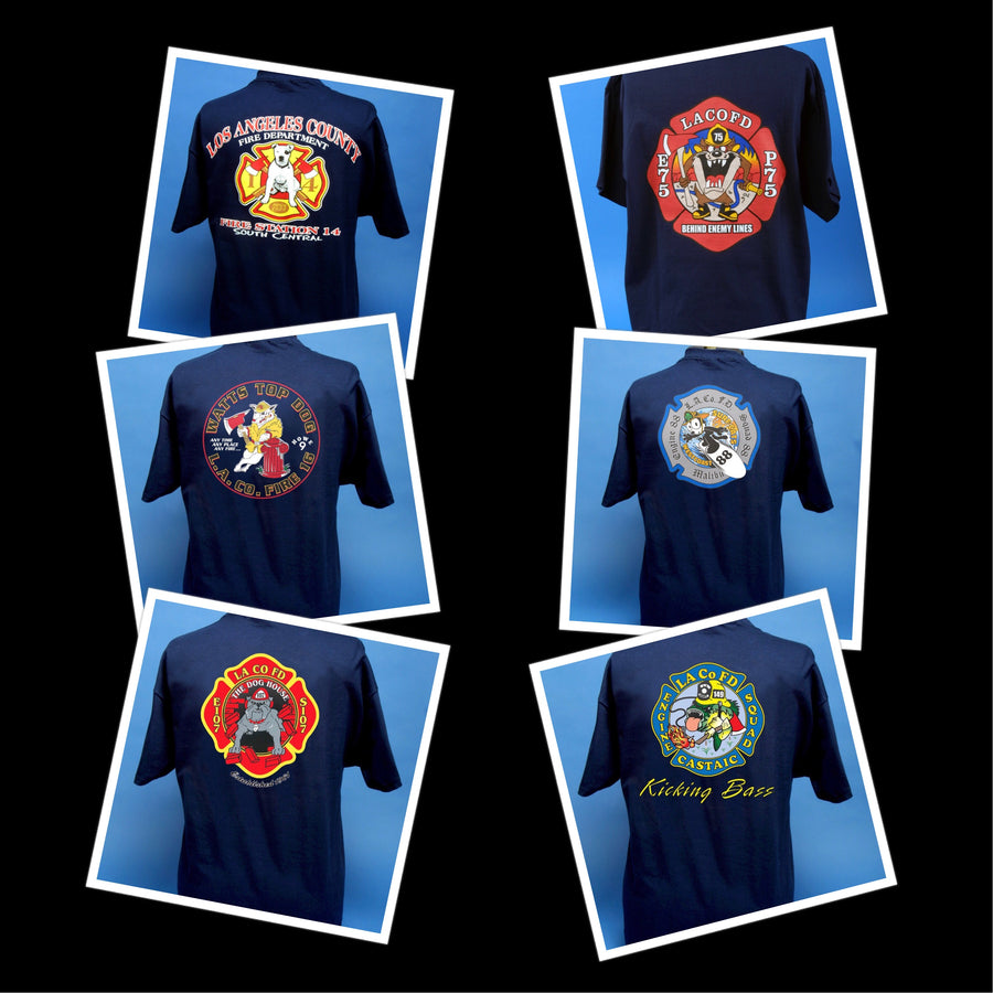 Quality Fire Station Merchandise & Printing- LA Fire Shirt Guy – LA ...
