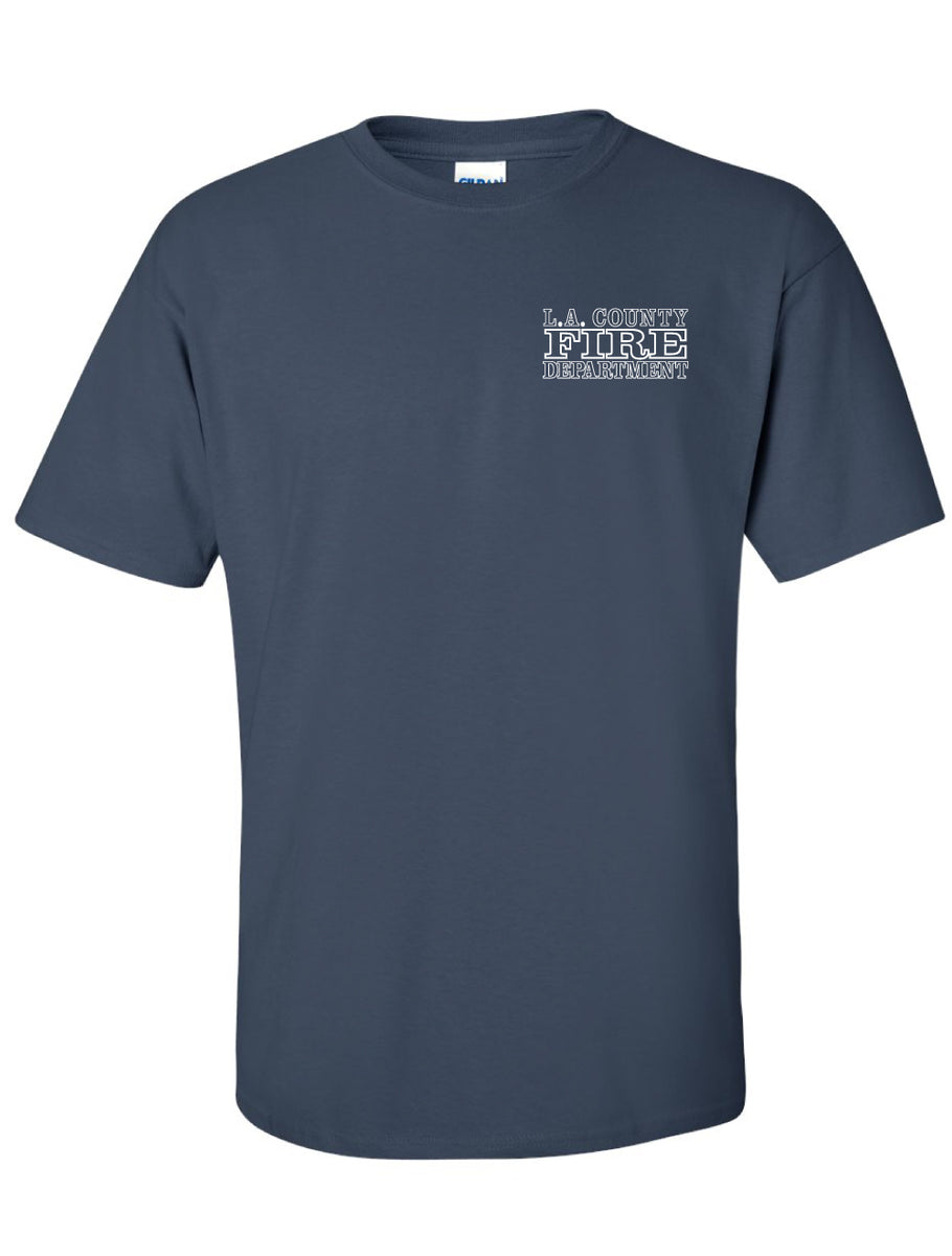 Los Angeles County Fire Department Duty T Shirt - Official Logo - – LA ...