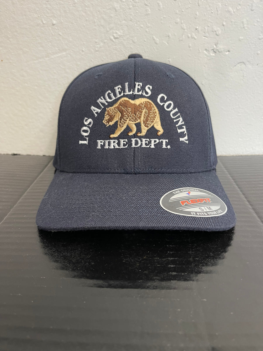 Los Angeles County Fire Department Gold Bear Hat – LA FIRE SHIRT GUY
