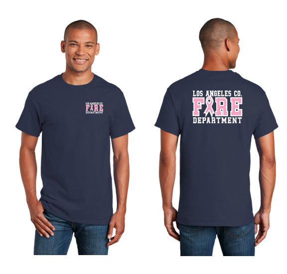 Los Angeles County Fire Department Pink Pride Men''s – LA FIRE SHIRT GUY