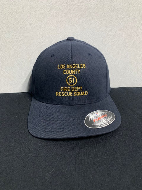 Emergency 51 Rescue Squad Hat Navy – LA FIRE SHIRT GUY