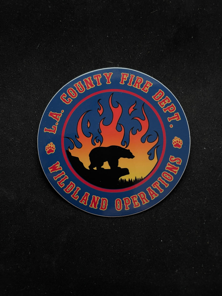 Los Angeles County Fire Department Wildland Operations Decal – LA FIRE ...