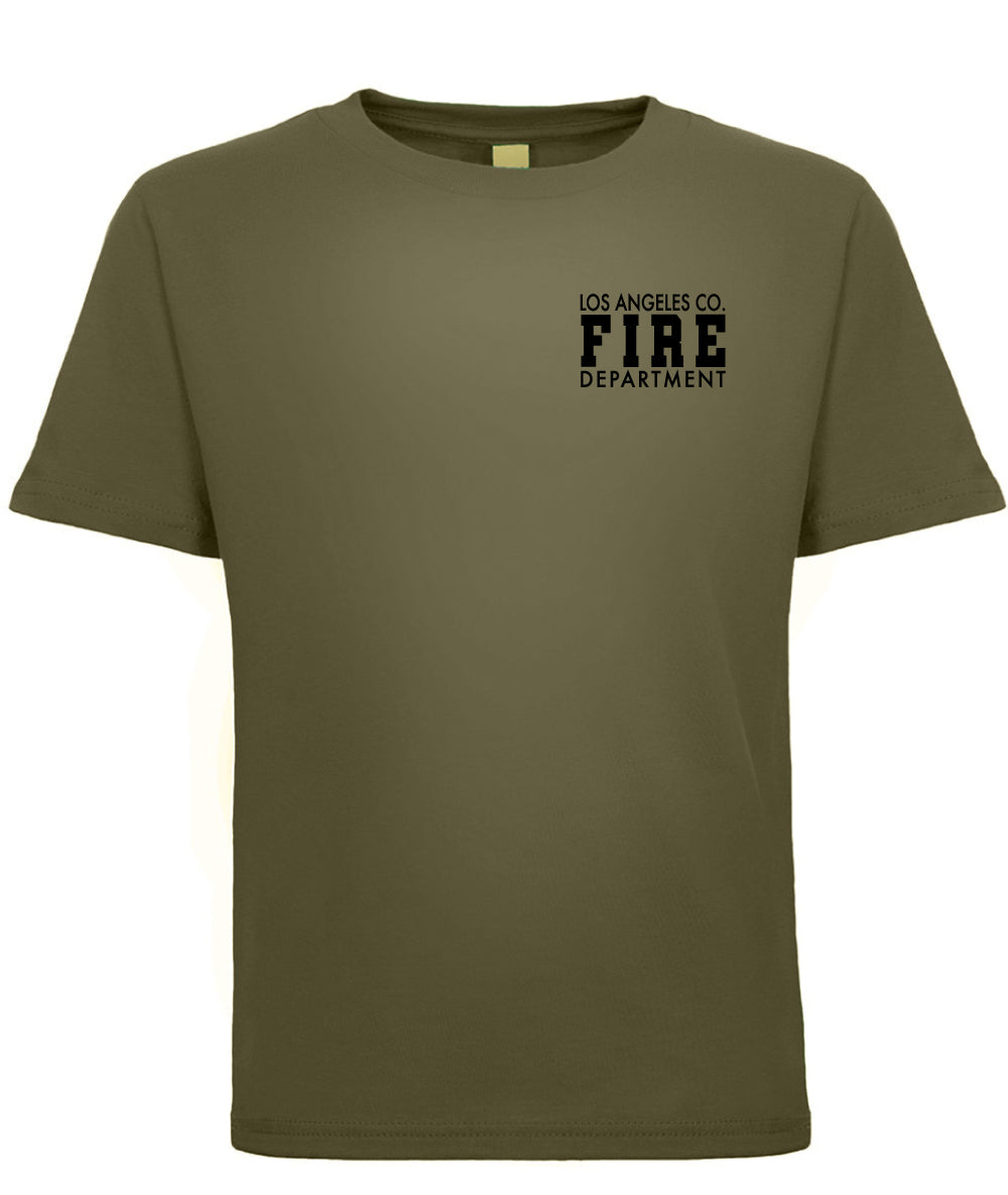 Los Angeles County Fire Department Military Green Toddler Sizes 2T 3T ...